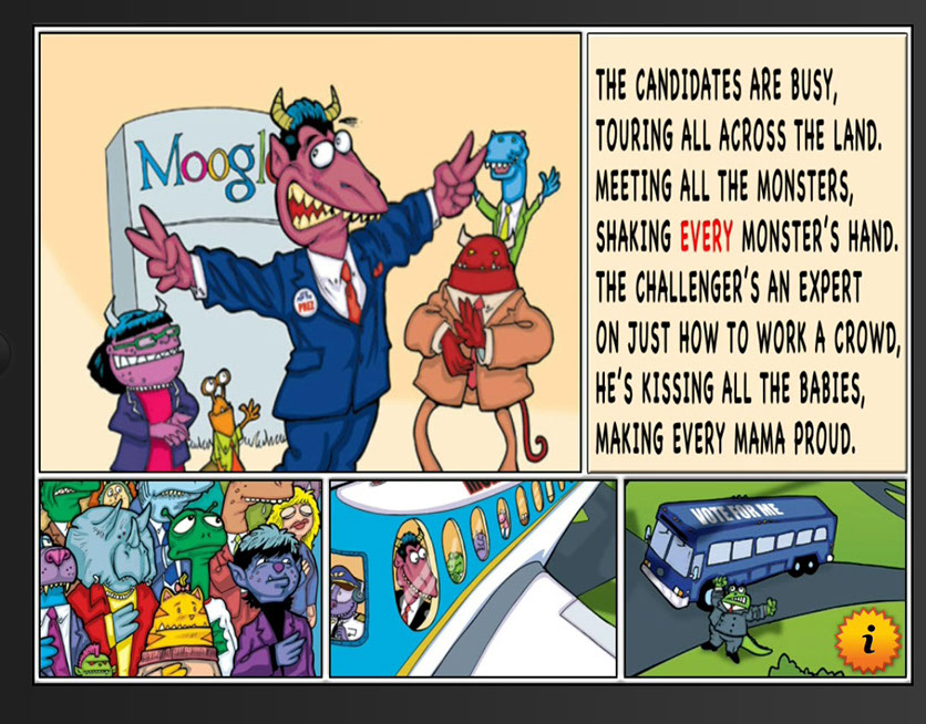 Monster for President App